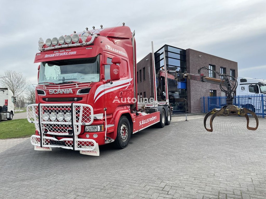 Scania R730 kamion za prevoz drva