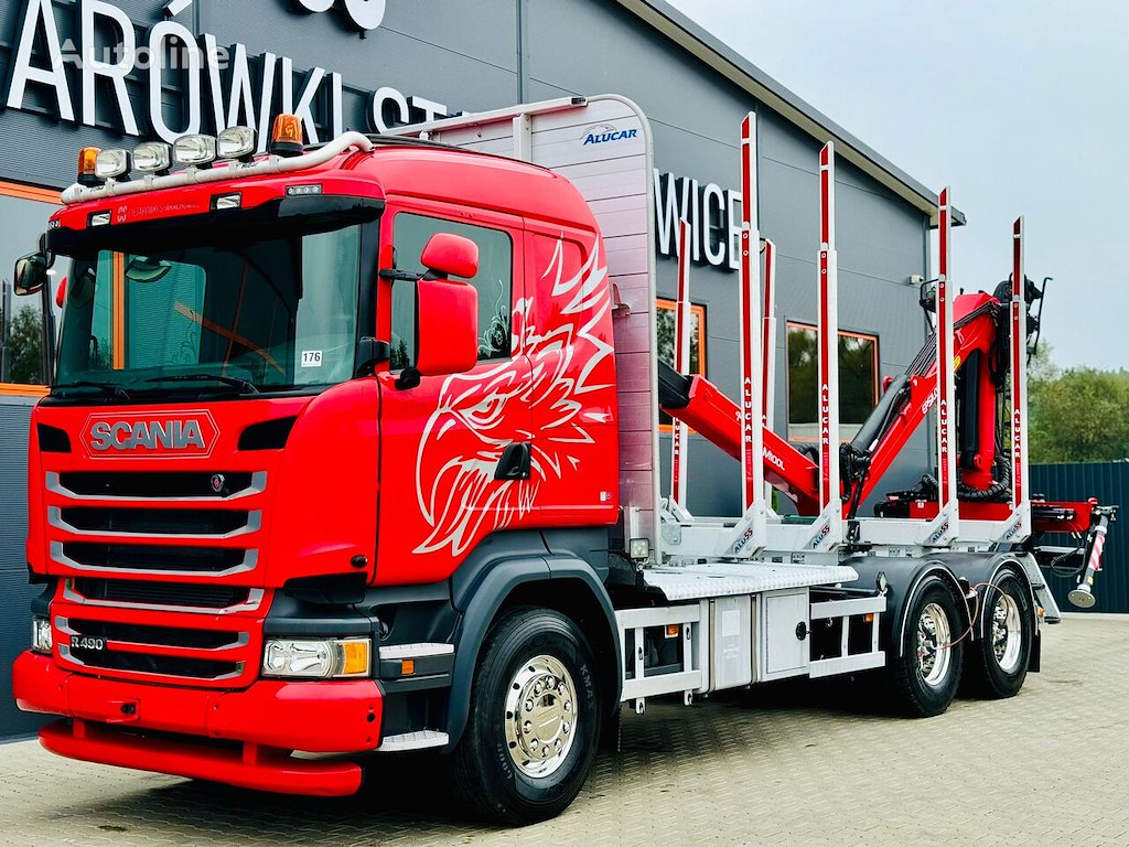 Scania Scania R490 kamion za prevoz drva