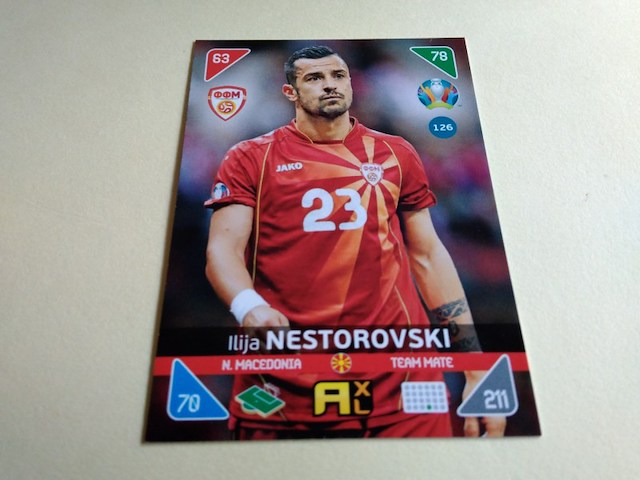 EURO 2020 Kick Off AXL - Base cards Br. 126