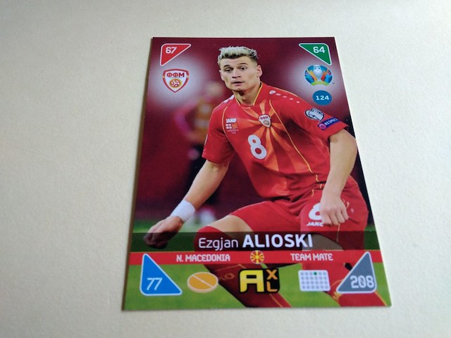 EURO 2020 Kick Off AXL - Base cards Br. 124