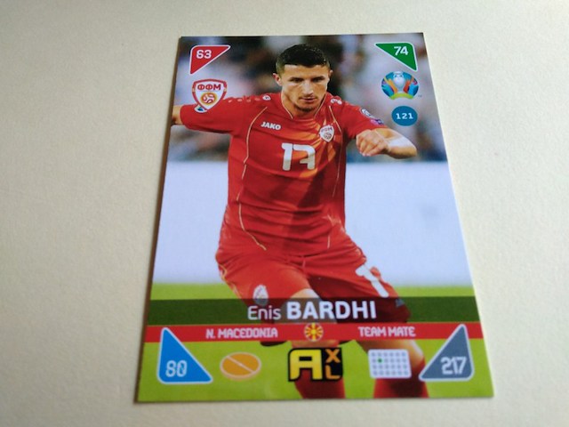 EURO 2020 Kick Off AXL - Base cards Br. 121