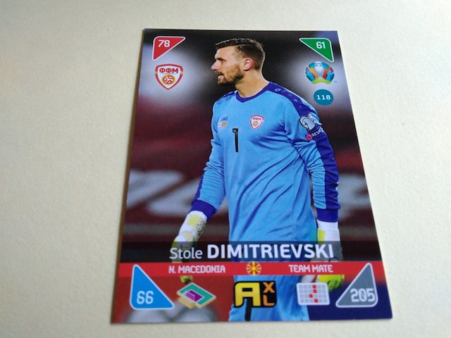 EURO 2020 Kick Off AXL - Base cards Br. 118