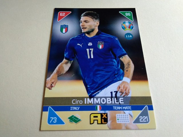 EURO 2020 Kick Off AXL - Base cards Br. 116