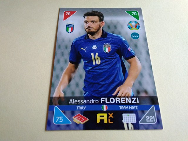 EURO 2020 Kick Off AXL - Base cards Br. 111