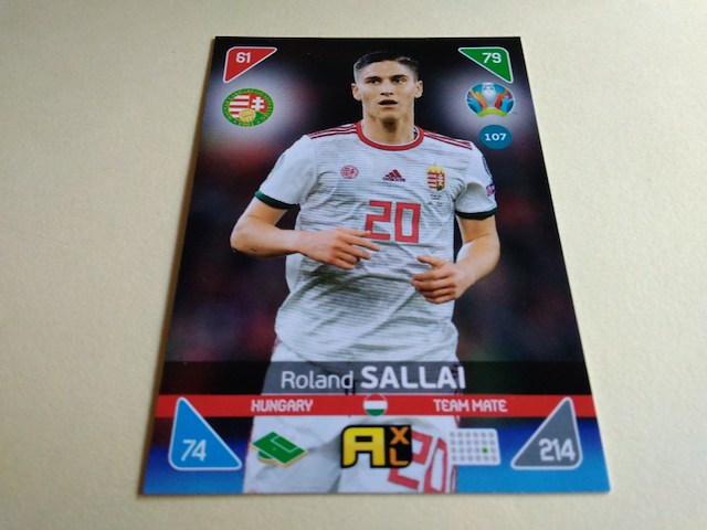 EURO 2020 Kick Off AXL - Base cards Br. 107