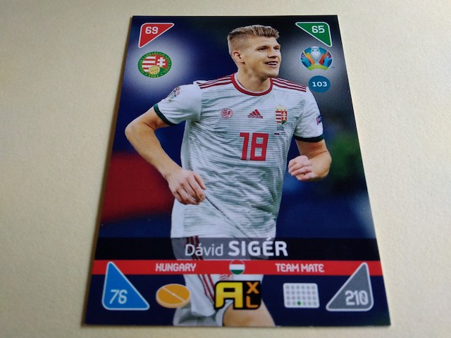 EURO 2020 Kick Off AXL - Base cards Br. 103