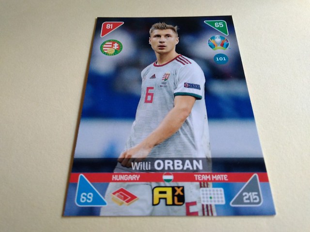 EURO 2020 Kick Off AXL - Base cards Br. 101