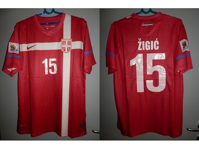 Srbija dres (World Cup 2010) Nikola Žigić 15