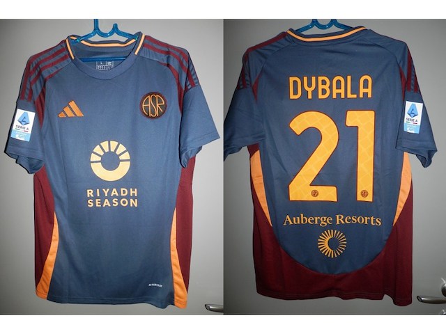 Roma dres 2024-25 Paulo Dybala 21 (Treći dres)