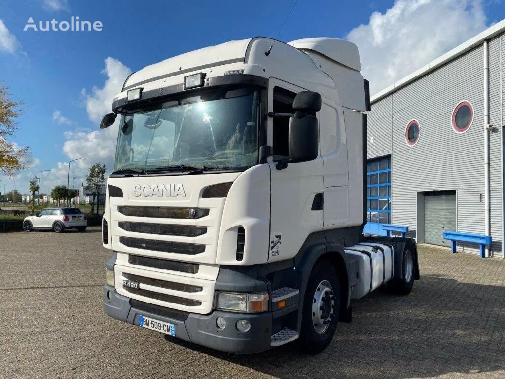 Scania R420 / RETARDER / HYDRAULICS / PTO / AUTOMATIC / EURO-5 / 2011 tegljač