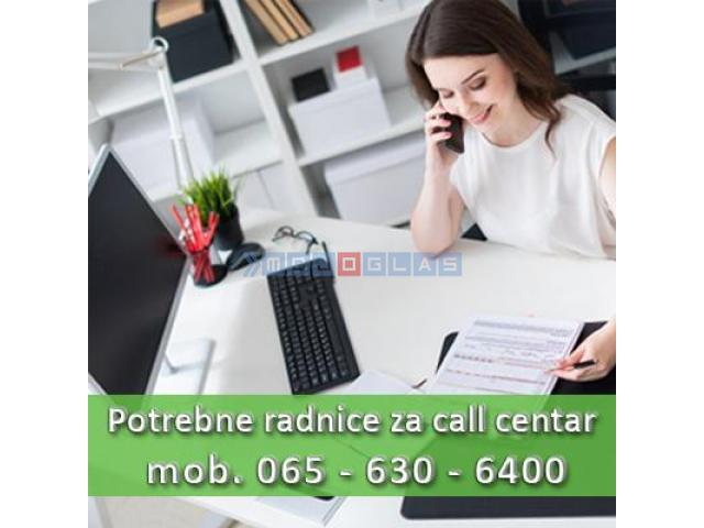 Potrebne radnice za call centar 50-70.000