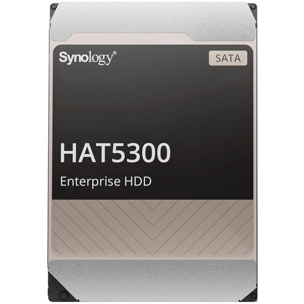 Synology HAT5300-16T 16TB 3.5'' Enterprise HDD, 7.200 rpm, Buffer size : 512 MiB, SATA 6 Gb s, MTTF 2.5M hours, 5 year warranty ( HAT5300-16