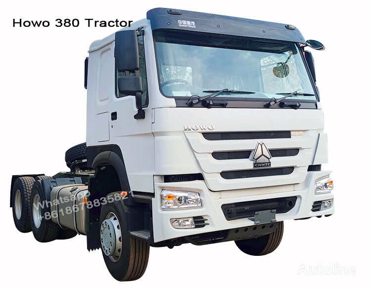 Howo 380 6x4 Heavy Tractor Truck for Sale in DRC tegljač