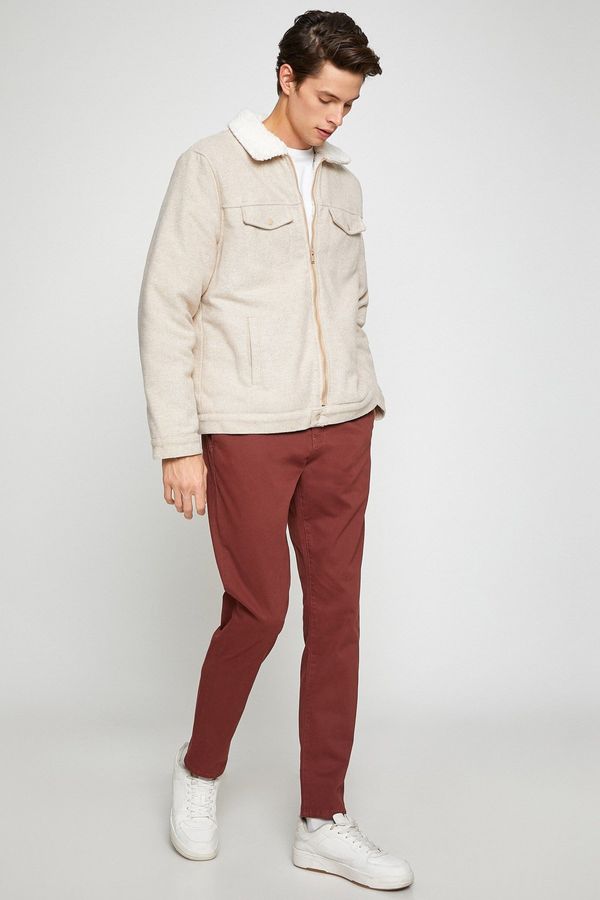 KOTON BASIC CHINO TROUSERS