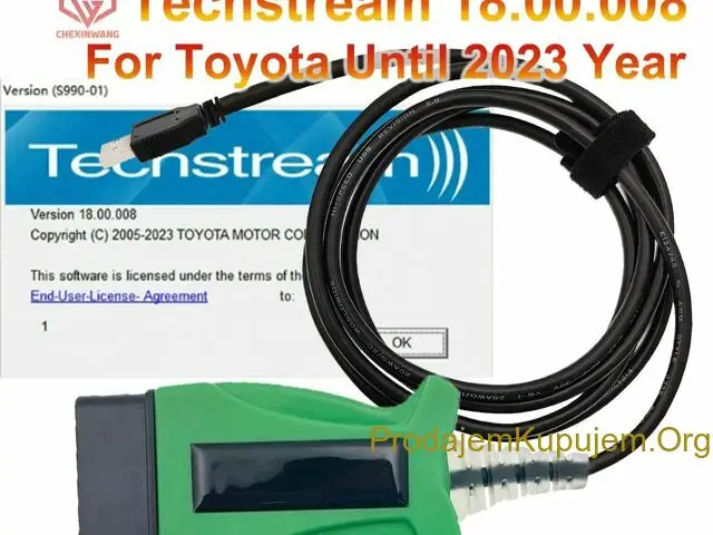 DLC3 Techstream 18.00.008 za Toyota TIS J2534 Passthru OBD2