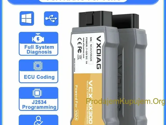 VXDIAG VCX NANO NX300 Volvo 2014D OBD2 Dice Coding