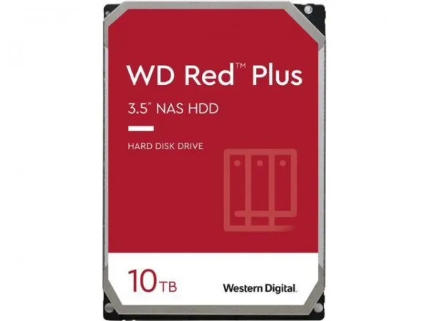 HDD WD 10TB SATA 3.5" WD101EFBX 256MB 7200rpm Red Plus