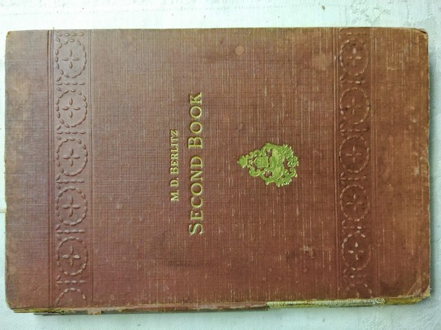 Antikvarna knjiga: Second Book for Teaching English1922