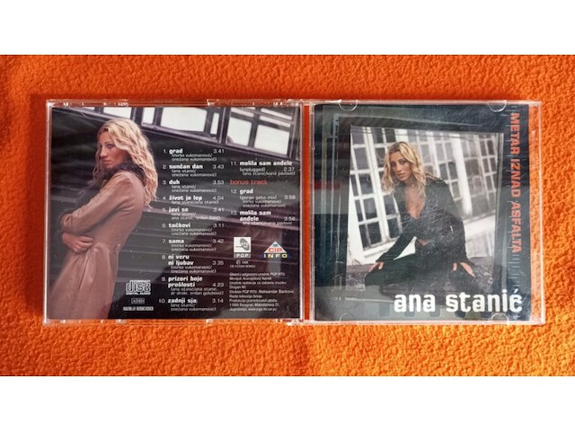 ANA STANIĆ - Metar Iznad Asfalta (CD)