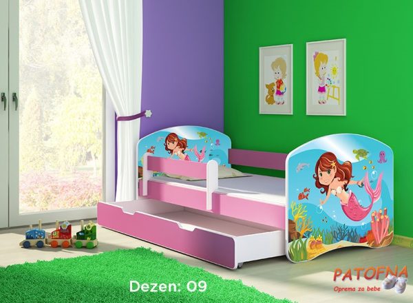 Krevet za decu Acma 2 PINK 140×70 F 09