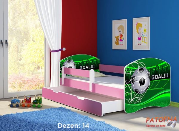 Krevet za decu Acma 2 PINK 140×70 F 14