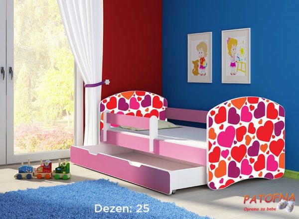 Krevet za decu Acma 2 PINK 140×70 F 25