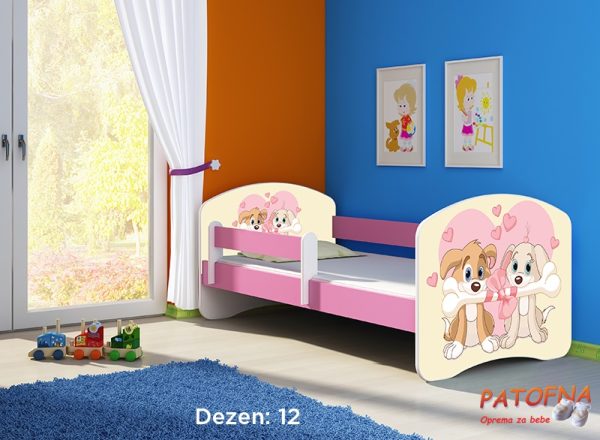 Krevet za decu Acma 2 PINK 140×70 BF 12