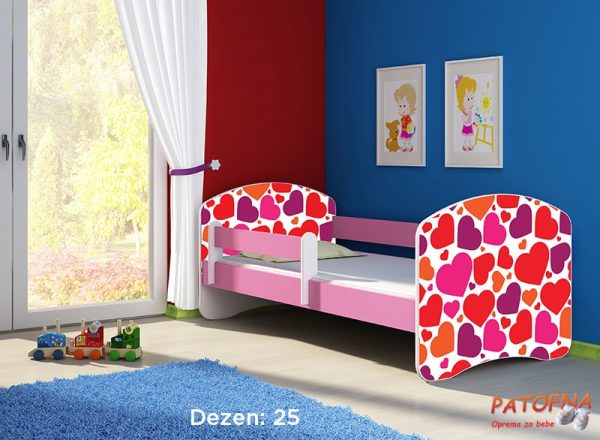 Krevet za decu Acma 2 PINK 140×70 BF 25