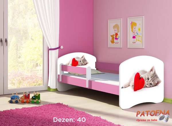 Krevet za decu Acma 2 PINK 140×70 BF 40