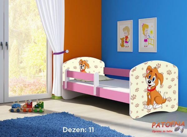 Krevet za decu Acma 2 PINK 140×70 BF 11