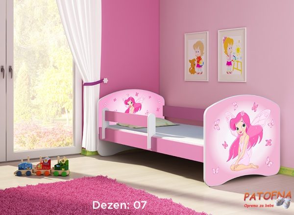 Krevet za decu Acma 2 PINK 140×70 BF 07