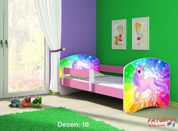 Krevet za decu Acma 2 PINK 140×70 BF 18