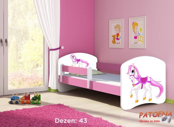 Krevet za decu Acma 2 PINK 140×70 BF 43