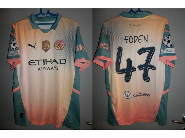 Manchester City dres 2024-25 Foden 47 (Četvrti dres)