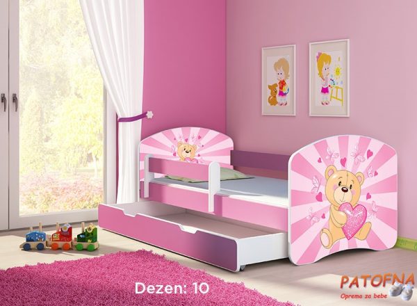 Krevet za decu Acma 2 PINK 180×80 F 10