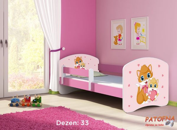 Krevet za decu Acma 2 PINK 180×80 BF 33