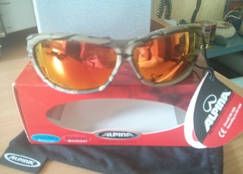 ALPINA Eyewear Swing Ski ceramic mirror goggles