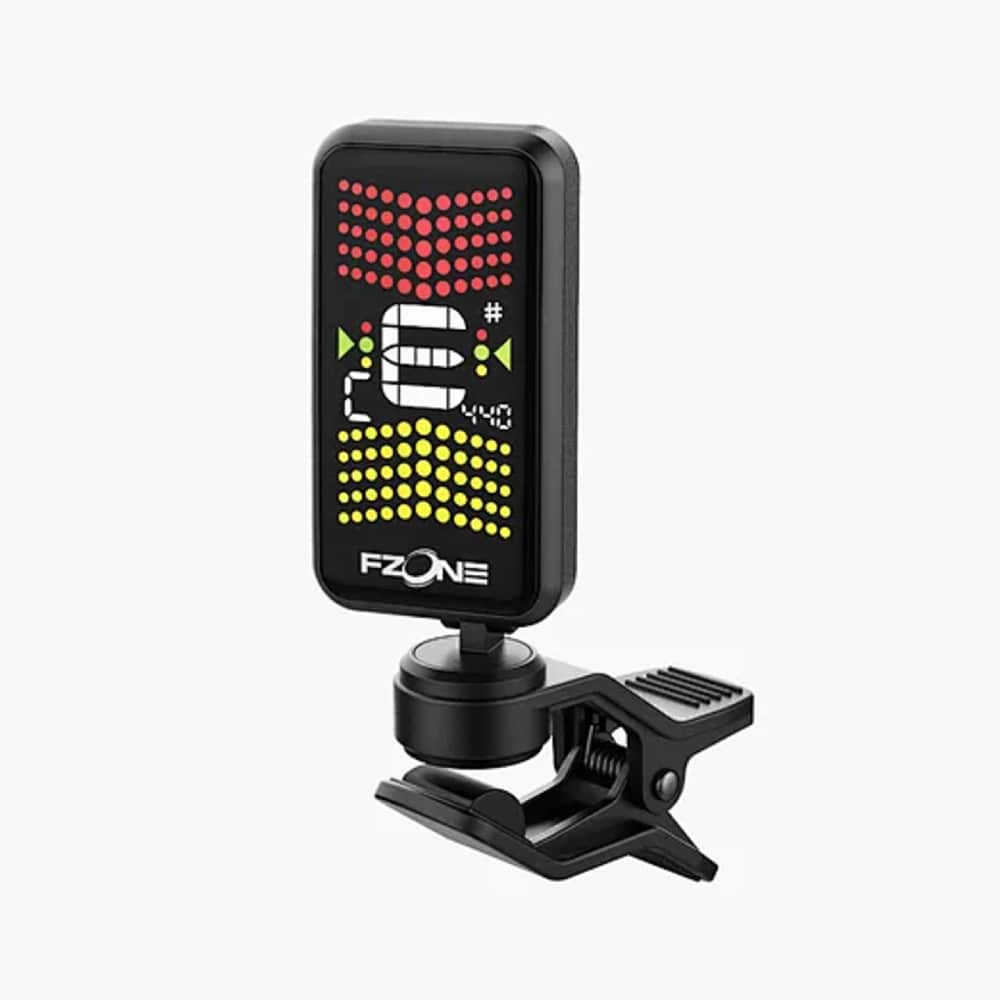 FZONE K1 Chromatic Clip-on Tuner Štimer za gitaru