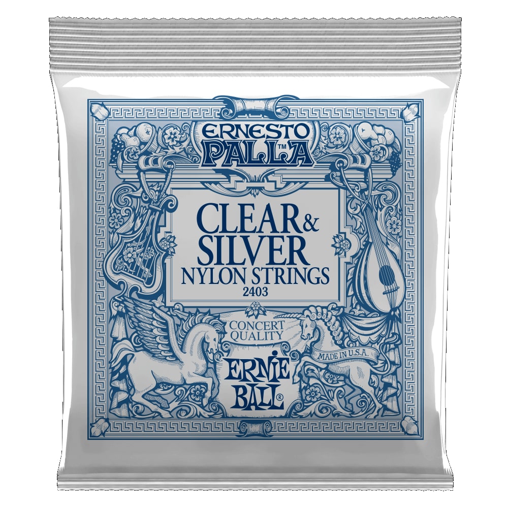 ERNIE BALL Ernesto Palla Clear & Silver 28-42 Žice za klasičnu gitaru