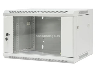 Rack orman Intellinet 711722 19"/6U 570x450x370/staklena vrata/bravica