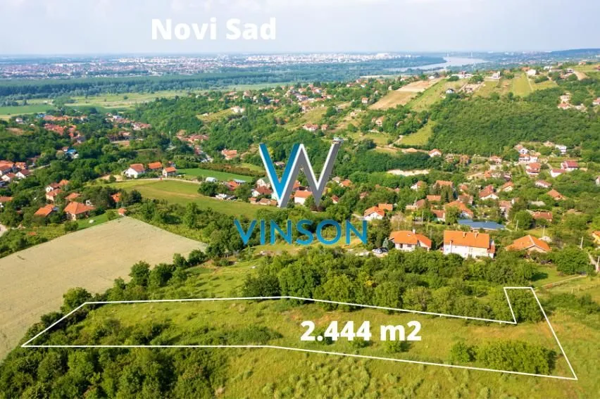 Prodaja, zemljište, 2444m2, Beočin, Novi Sad