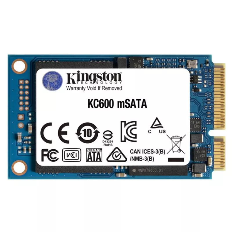 SSD KINGSTON KC600/256GB/interni/2.5″/SATA3/crna