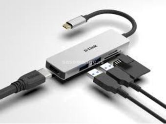 D-Link 5-in-1 USB-C Hub, DUB-M530