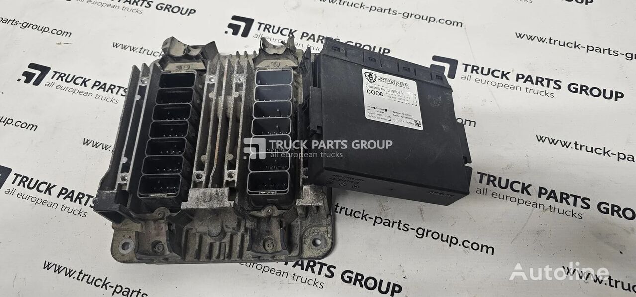 Scania P, R, S, L, series EURO6 ignition set, ECU EMS + COO8 + key chip upravljačka jedinica za Scania SCANIA P, R, S, L, series EURO6 ignition set, ECU EMS + COO8 + key chip or IMMO OFF 1498062, ...