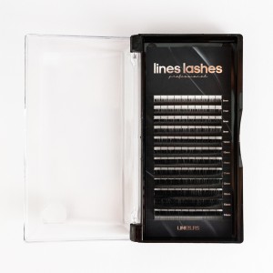 LINES LASHES 0.10 C MIX 6-14mm svilene trepavice