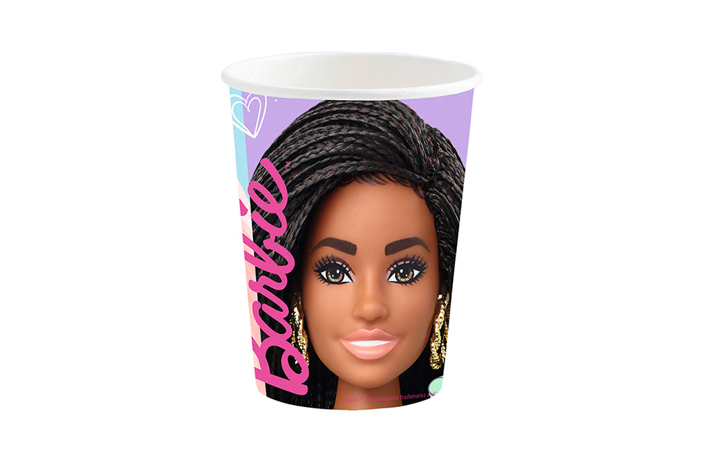 Čaše Barbie 250ml – 8 kom