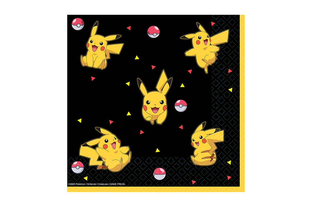 Salvete Pokemon 33cm – 16 kom