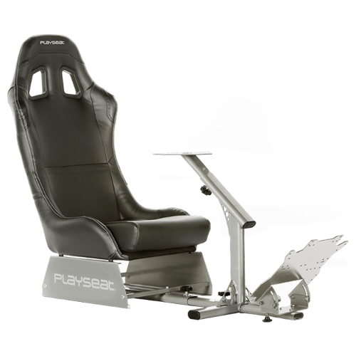 PLAYSEAT gejmerska stolica EVOLUTION BLACK (Crna) do 122 kg, Eko koža