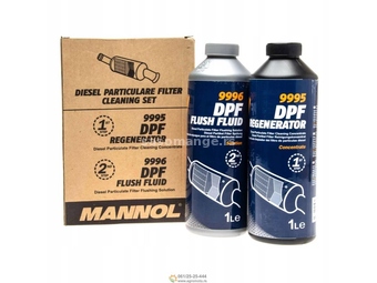 Komplet za regeneraciju i čišćenje DPF Regenerator &amp; Flush Fluid Mannol 1L + 1L