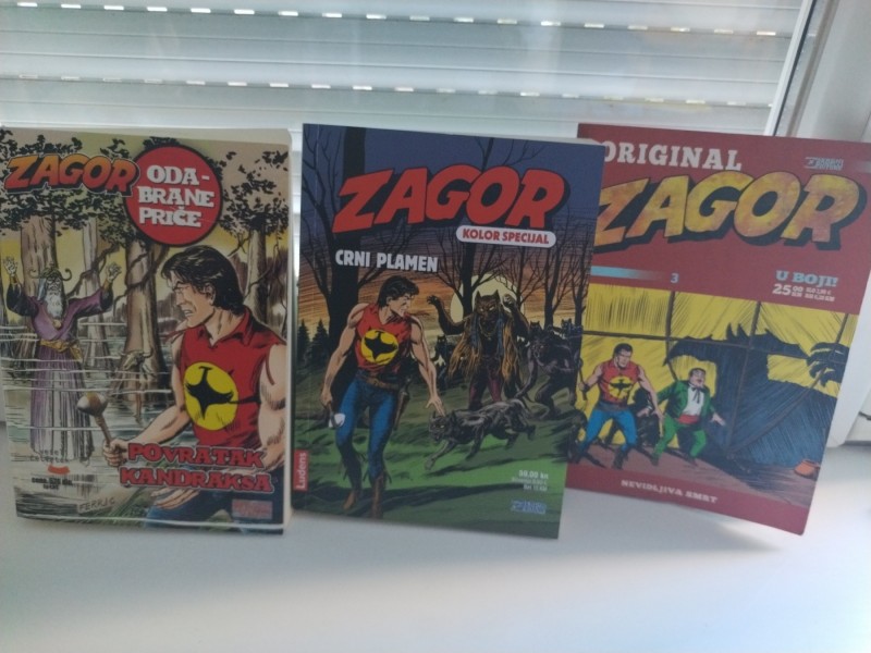 Zagor komplet